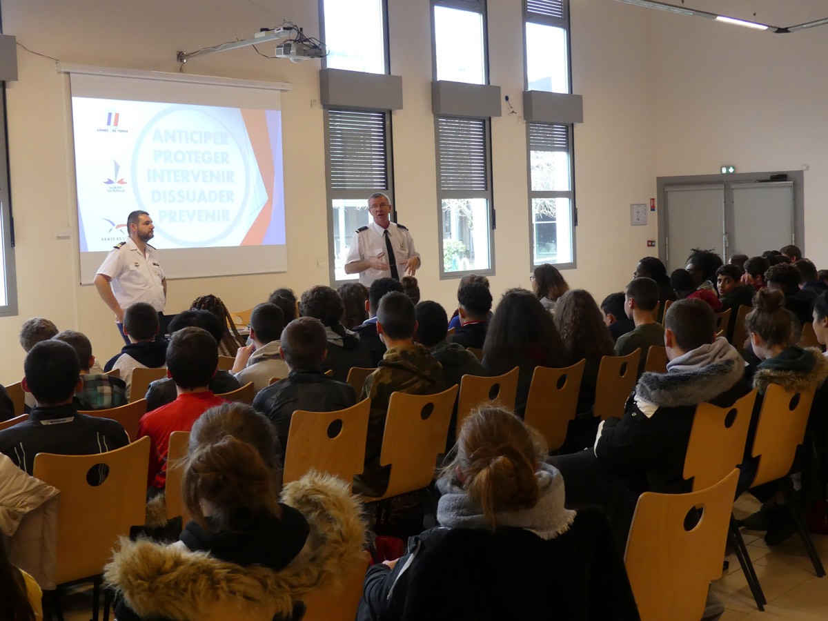 Intervention CIRFA - Collège Gutenberg