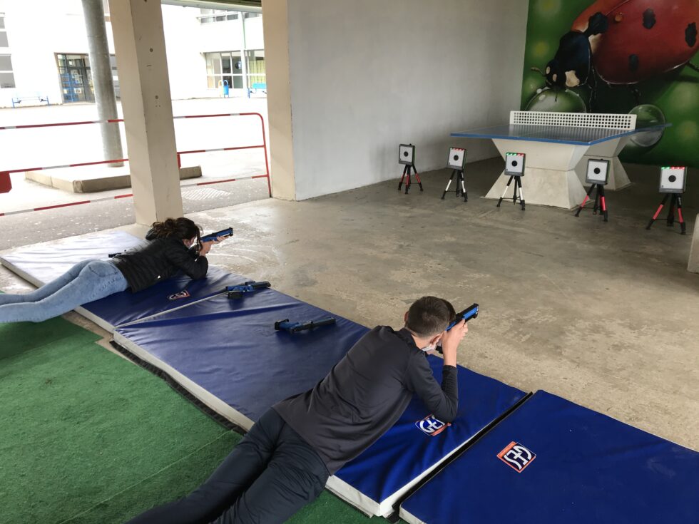 interclasses 4emes : Biathlon - Collège Gutenberg